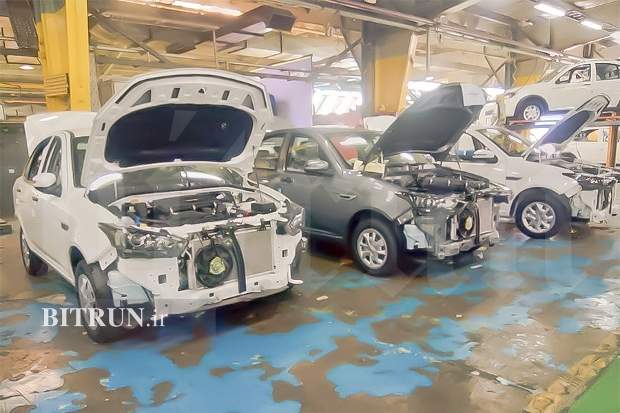 سهند پارس خودرو در خط تولید دیده شد / تصاویر اختصاصی و بررسی فنی - بیت‌ ران